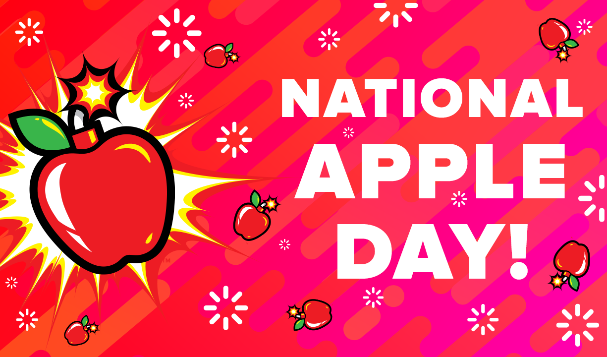 Happy National Apple Day – Celebrate with Red Apple Fireworks