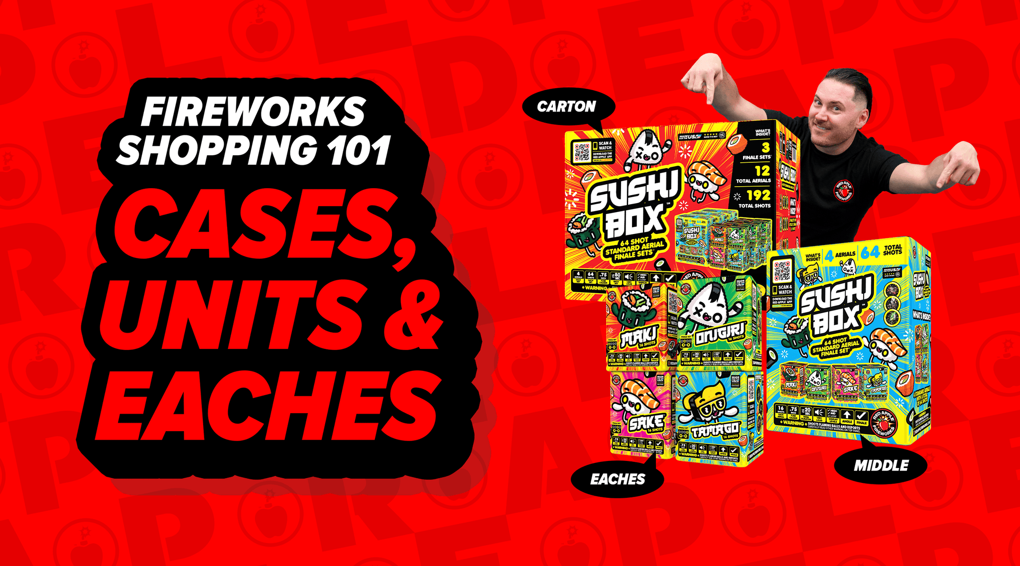 Fireworks Shopping Guide – Cases, Units, and Eaches