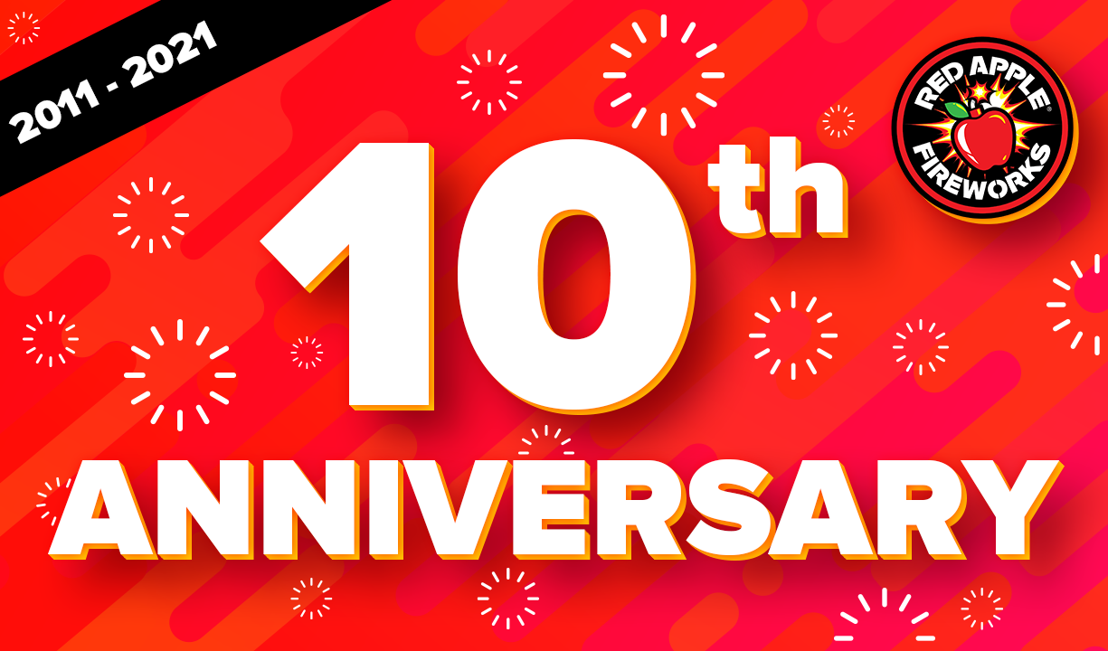 Celebrating 10 Years of Red Apple Fireworks