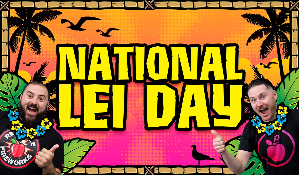 National Lei Day Celebration – Red Apple Fireworks