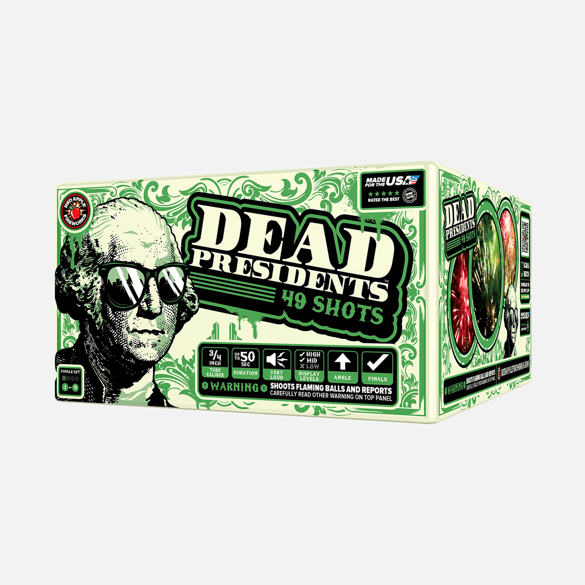 Buy Dead Presidents™ 196 Shot XL® Aerial Finale Set® Fireworks Online