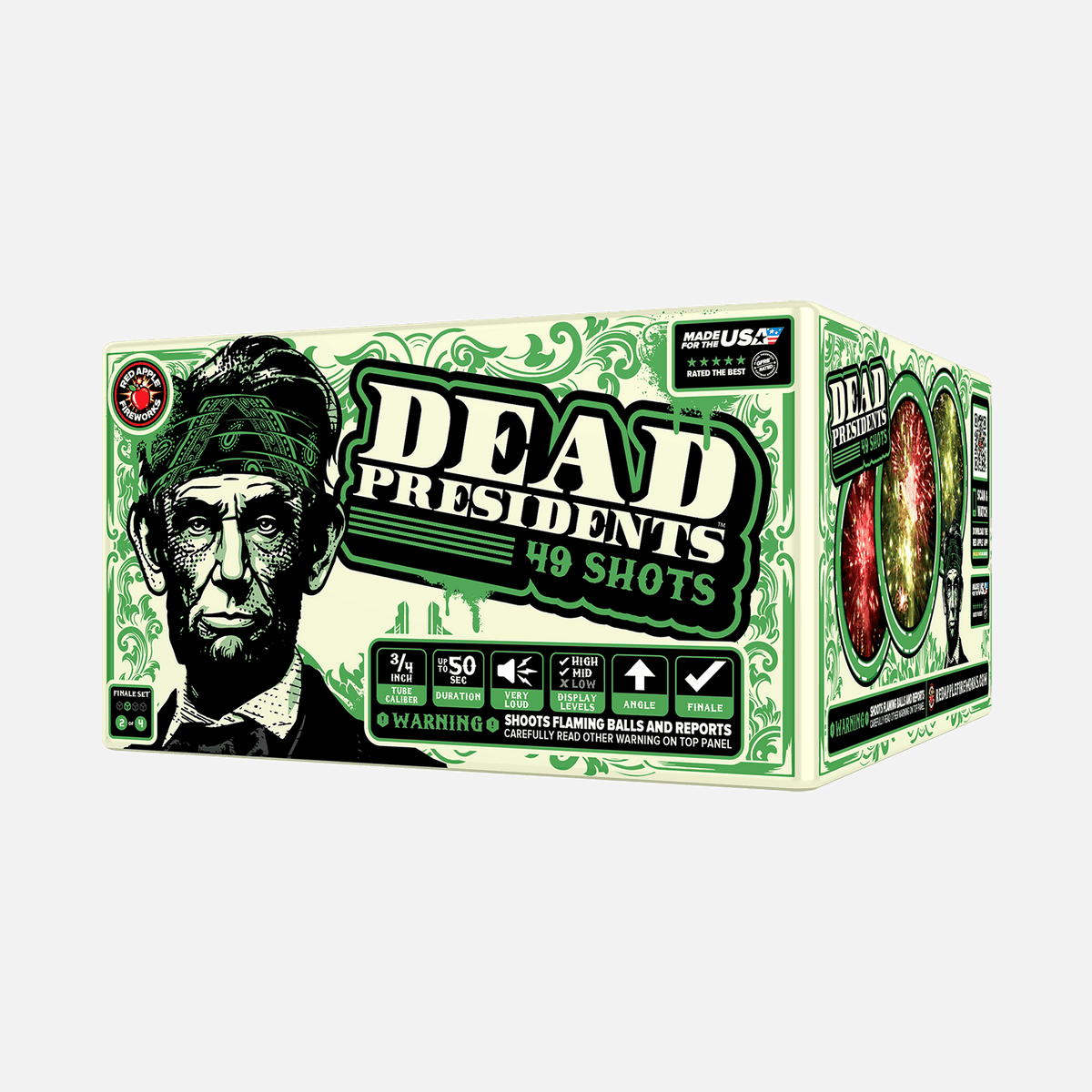Buy Dead Presidents™ 196 Shot XL® Aerial Finale Set® Fireworks Online
