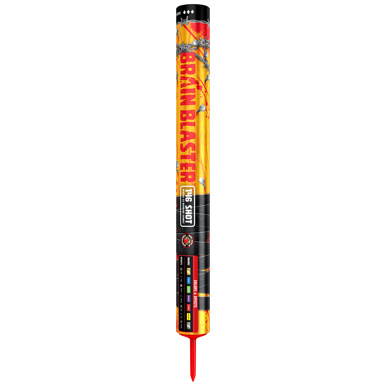 Buy Corpse Cannon™ & Brain Blaster™ 146-Shots Barrage Candle Fireworks ...