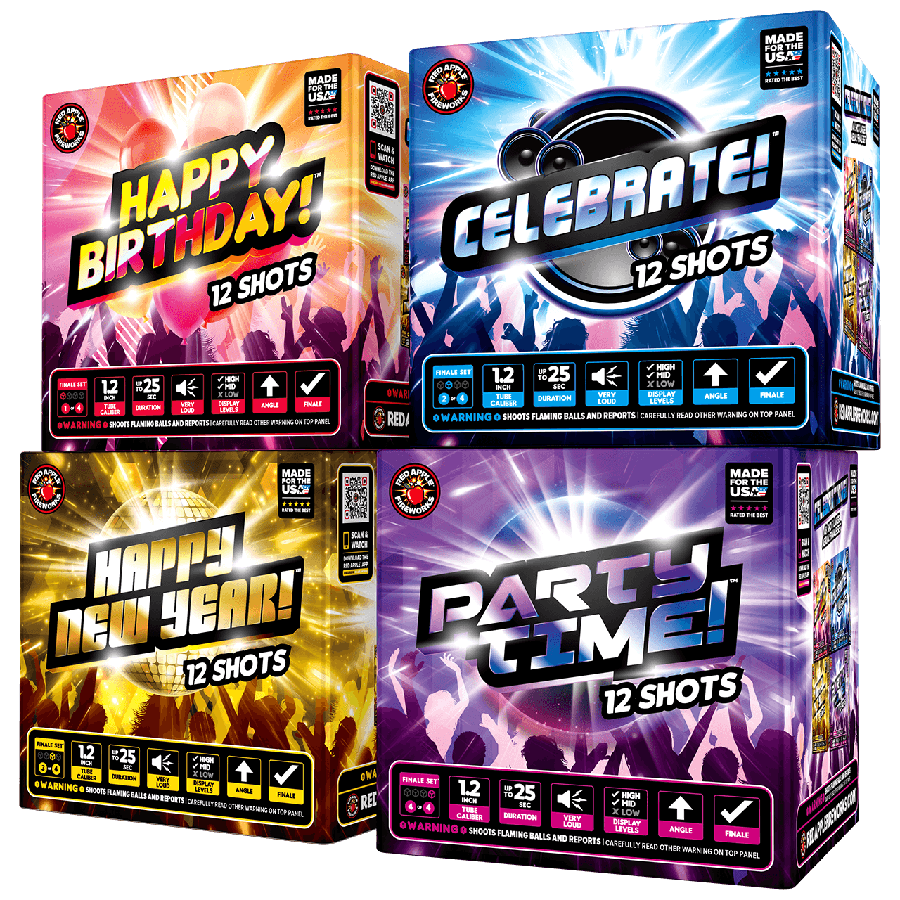 Top 100 Fireworks Guide – Red Apple® Fireworks