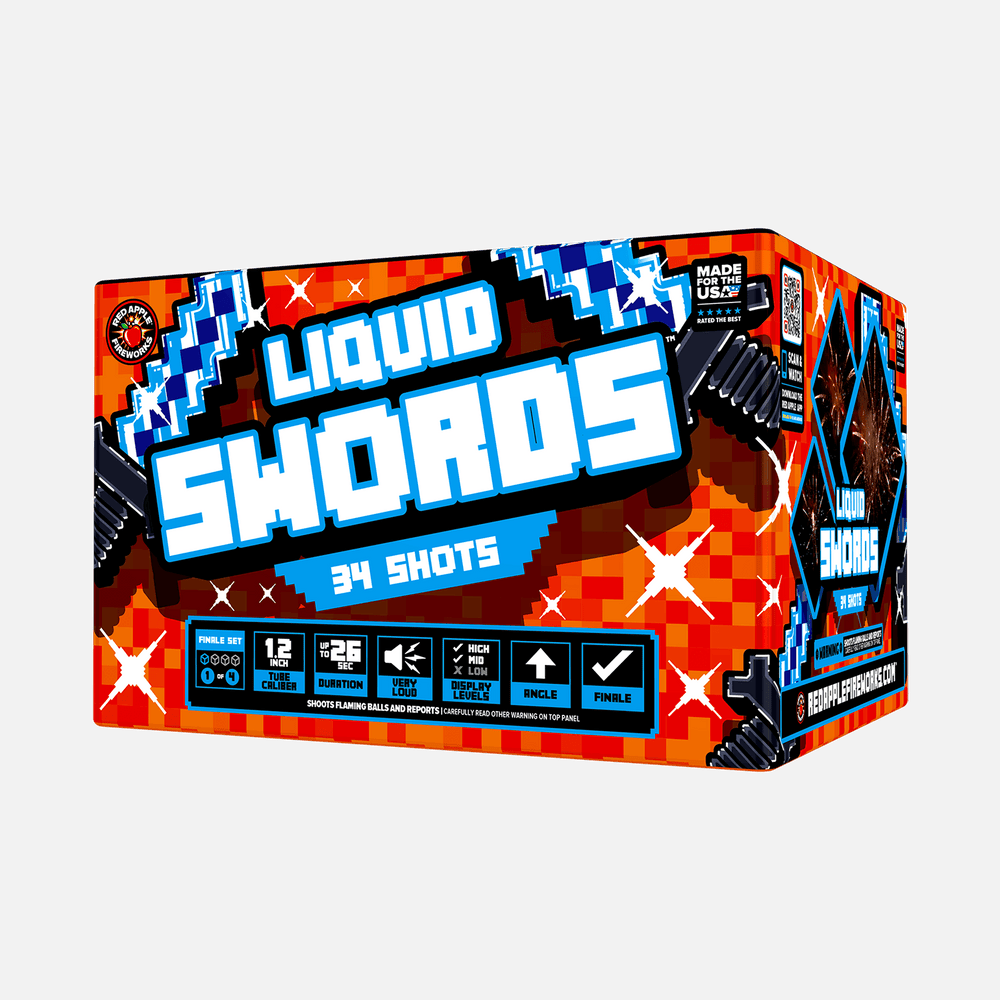 Buy Swords™ 136-Shots XL® Aerial Finale Set® Fireworks Online