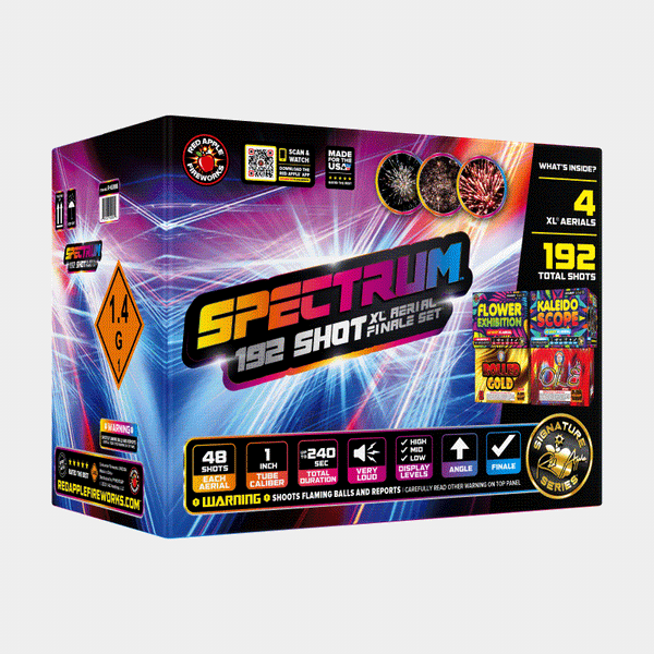 Spectrum 192 Shots XL Aerial Finale Set by Brothers
