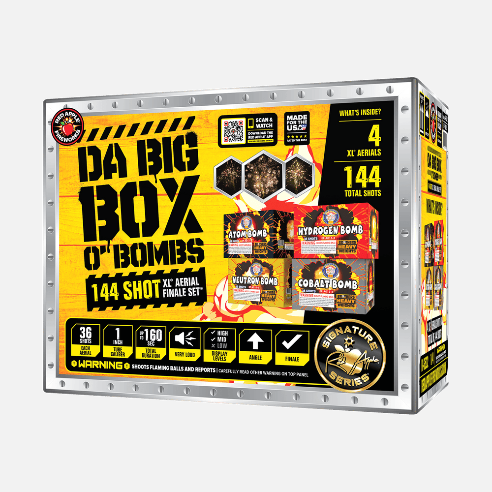 XL Aerial Firework Cakes - Up to 500 Grams - Buy Online!