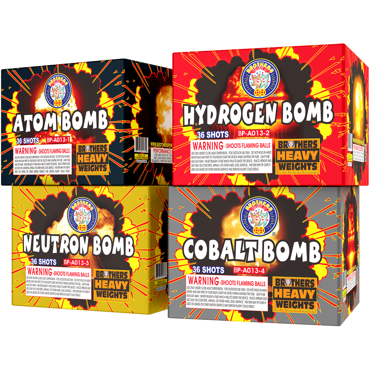 Buy Da Big Box O' Bombs 144 Shots XL® Aerial Finale Set® by Brother ...