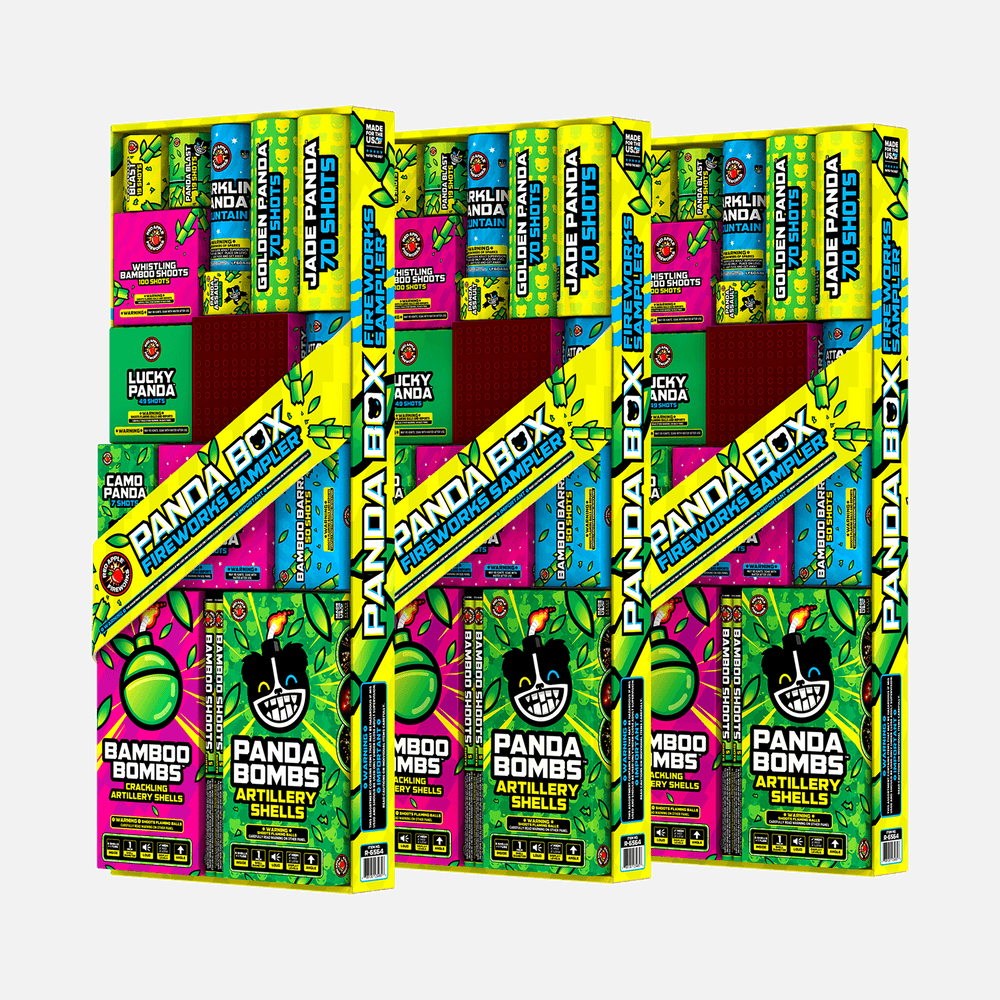 Buy Panda Box® Fireworks Sampler® Online