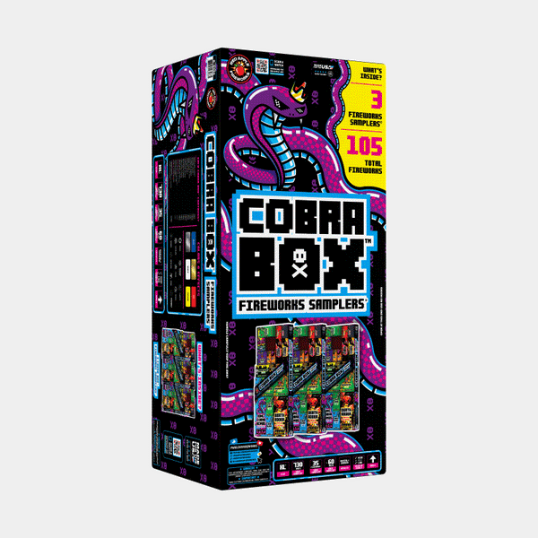 Buy Shop Cobra™ Box Fireworks Samplers™ Online