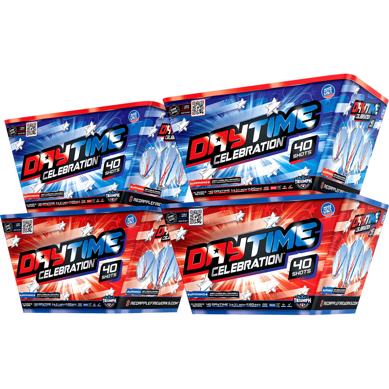 Buy Daytime Celebration™ 40-Shots Daytime Effect XL® Aerial Fireworks ...