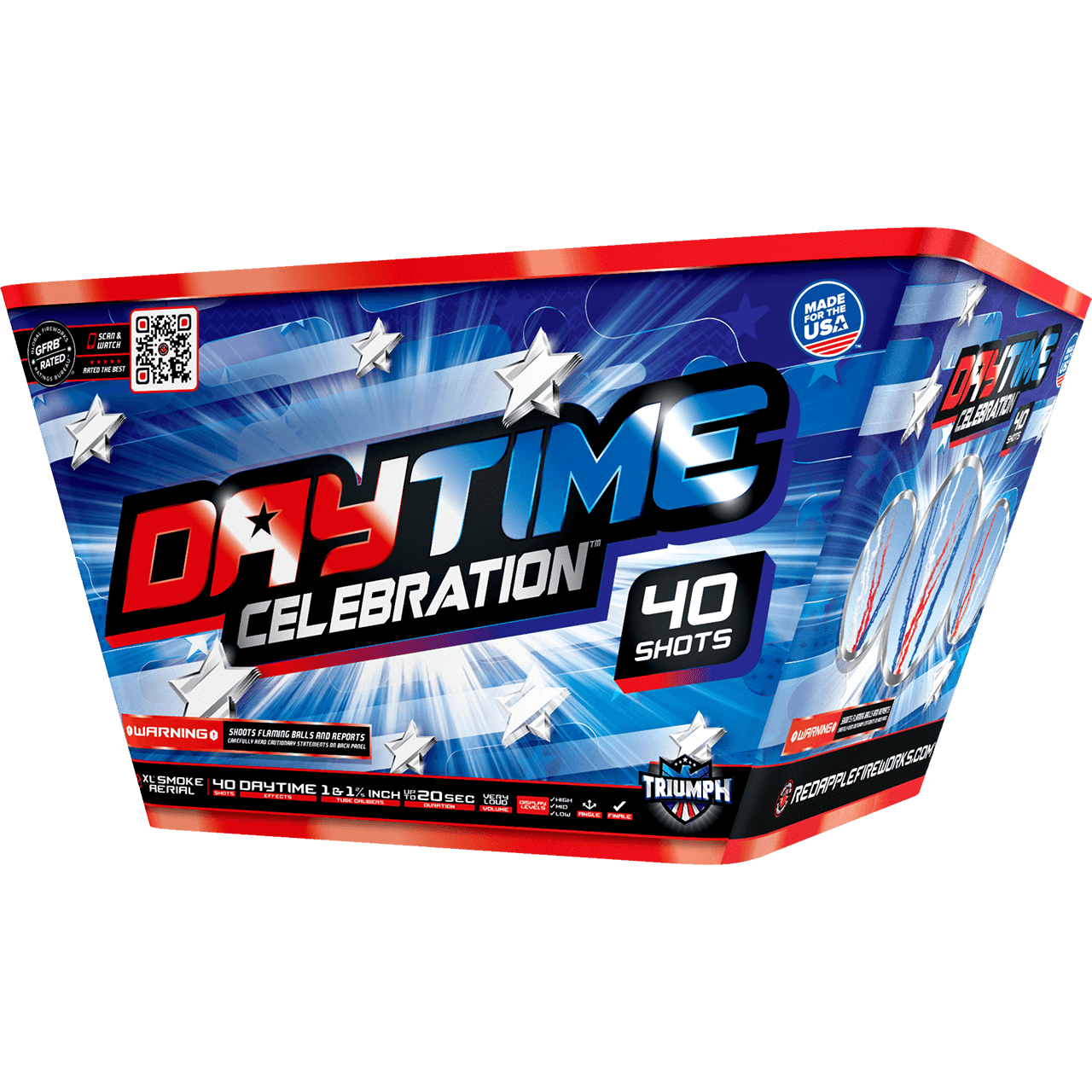 Buy Daytime Celebration™ 40-Shots Daytime Effect XL® Aerial Fireworks ...