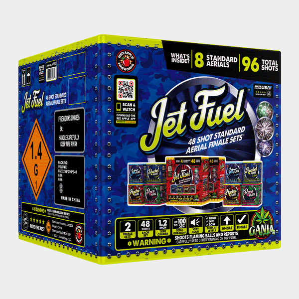 Buy Jet Fuel™ 48-Shots Large Aerial Finale Set® Fireworks Online