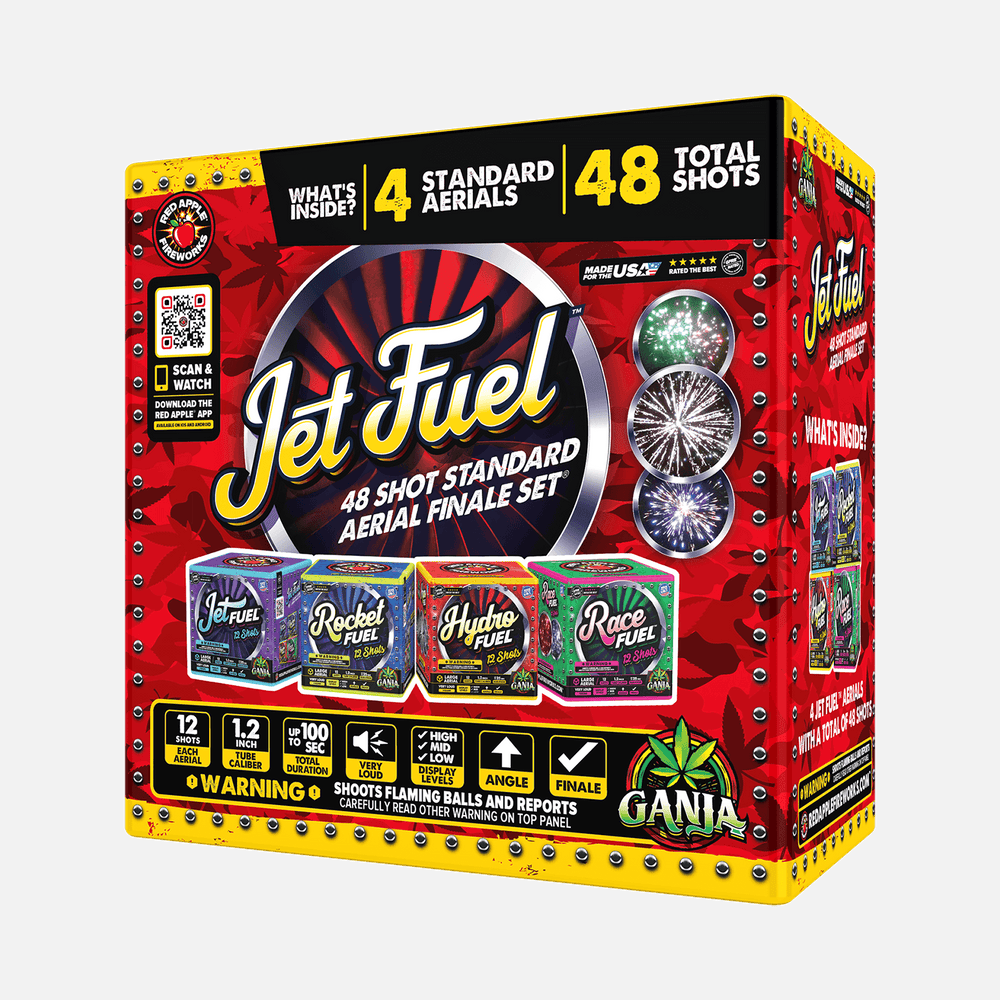Buy Jet Fuel™ 48-Shots Large Aerial Finale Set® Fireworks Online