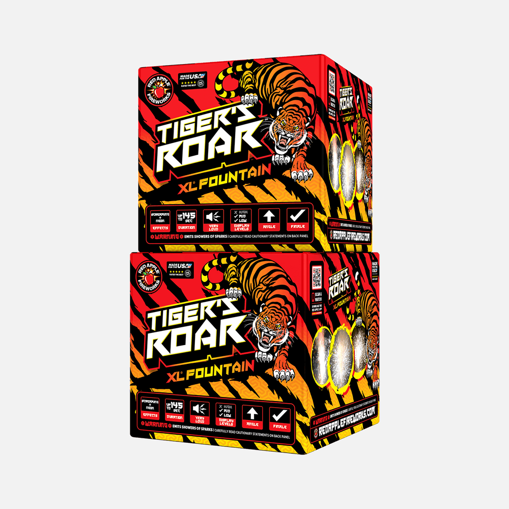 Buy Tiger's Roar™ XL® Fountain Fireworks Online