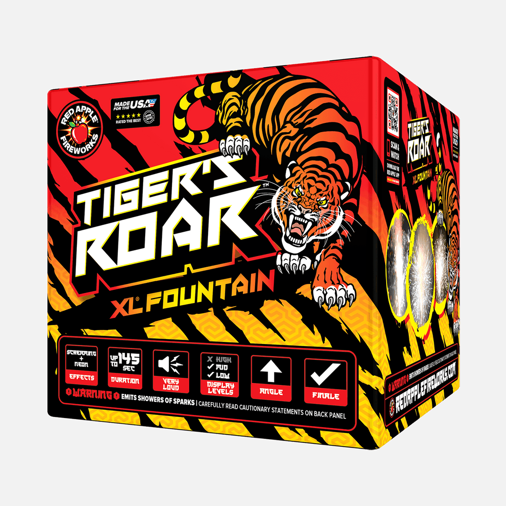 Buy Tiger's Roar™ XL® Fountain Fireworks Online