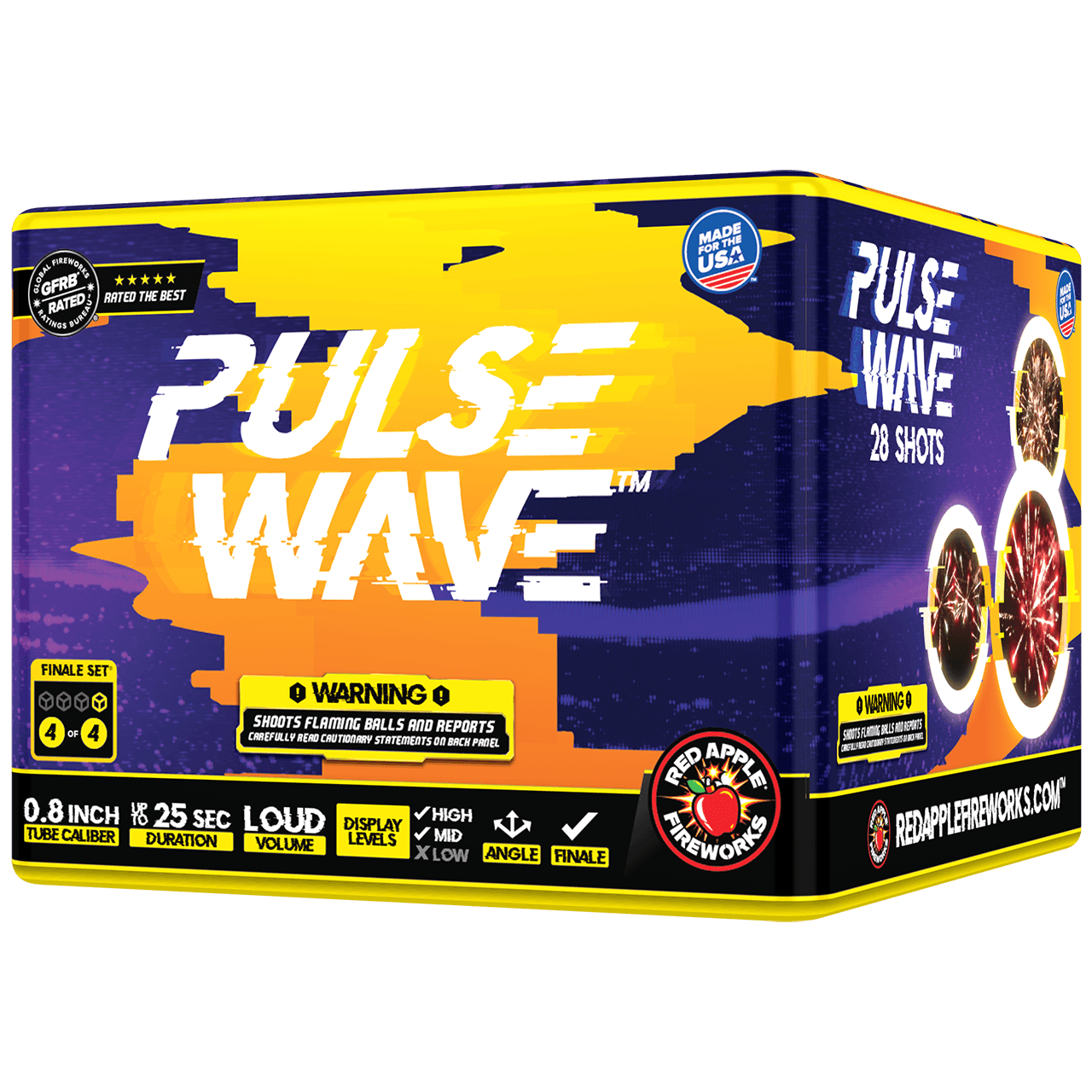 Buy Pulse Wave™ 112-Shots Standard Aerial Finale Sets® Fireworks Online ...