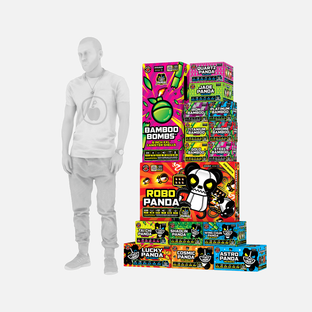 Buy Giant Panda Box® Sampler® Fireworks Online