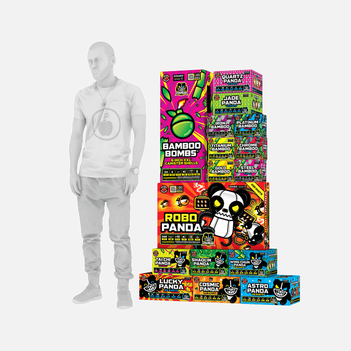 Buy Giant Panda Box® Sampler® Fireworks Online