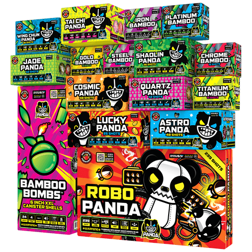 Get the Best Giant Panda Box Sampler – Red Apple® Fireworks
