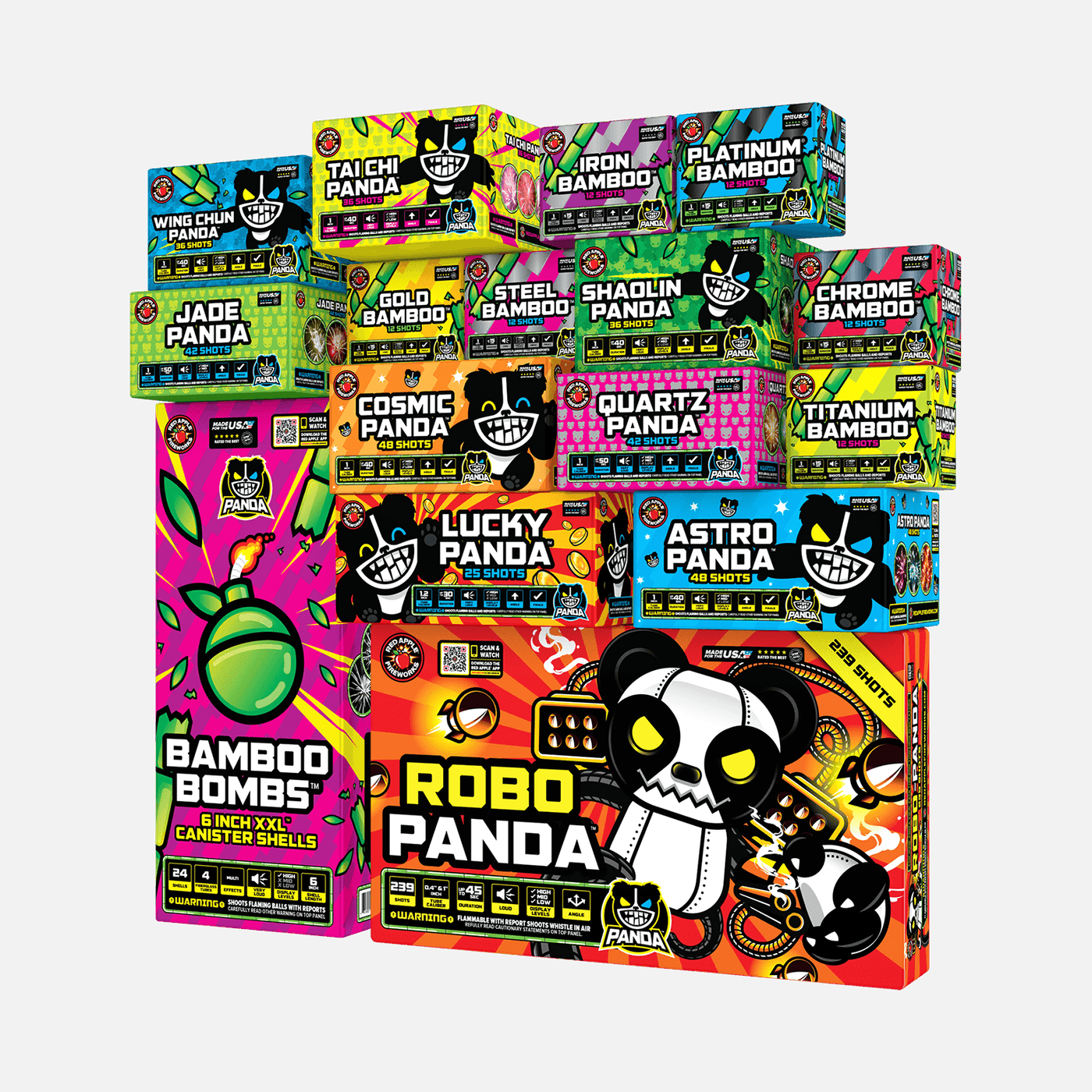 Buy Giant Panda Box® Sampler® Fireworks Online