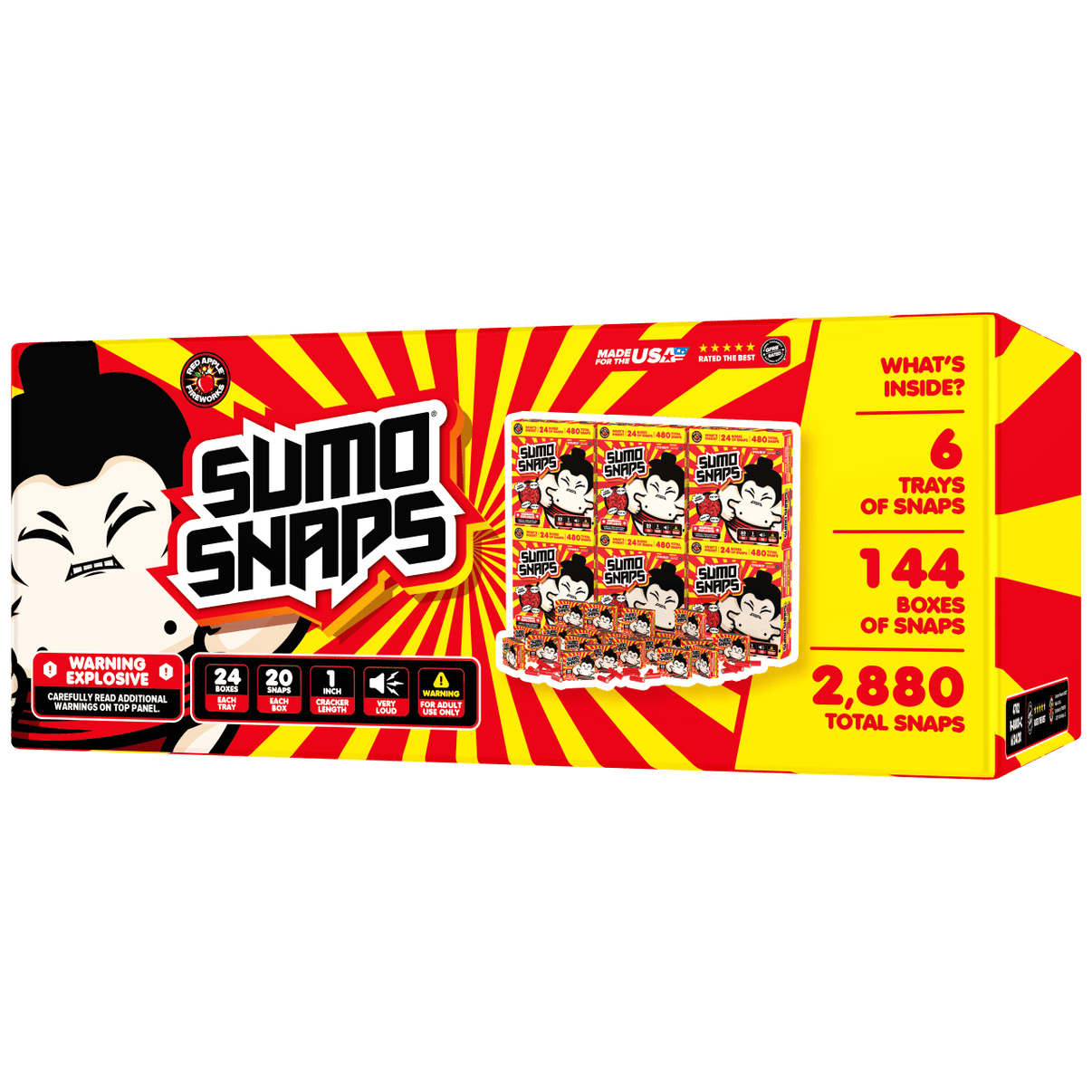 Buy Sumo® Snaps Adult Snapper Fireworks Online – Red Apple® Fireworks