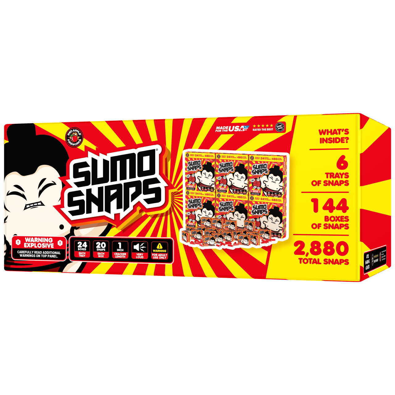 Buy Sumo® Snaps Adult Snapper Fireworks Online – Red Apple® Fireworks