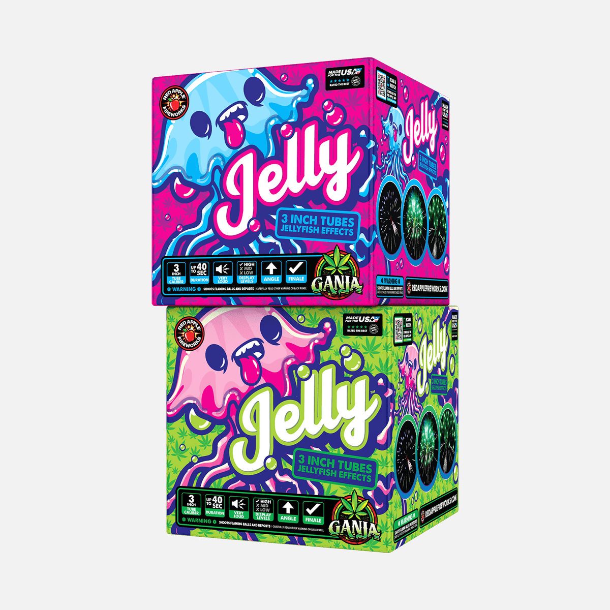 Buy Jelly™ 9 Shots Large Shell Cake Fireworks Online