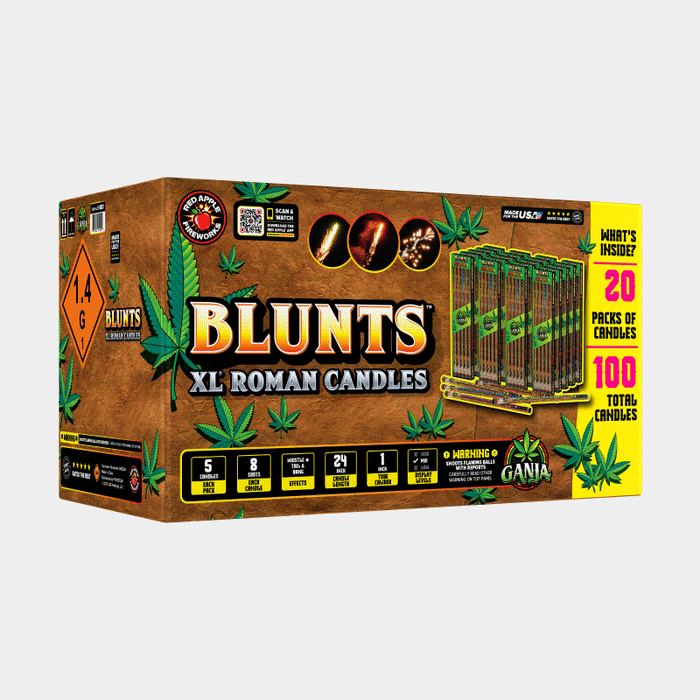 Buy Blunts® 8 Shot XL® Roman Candle Fireworks Online