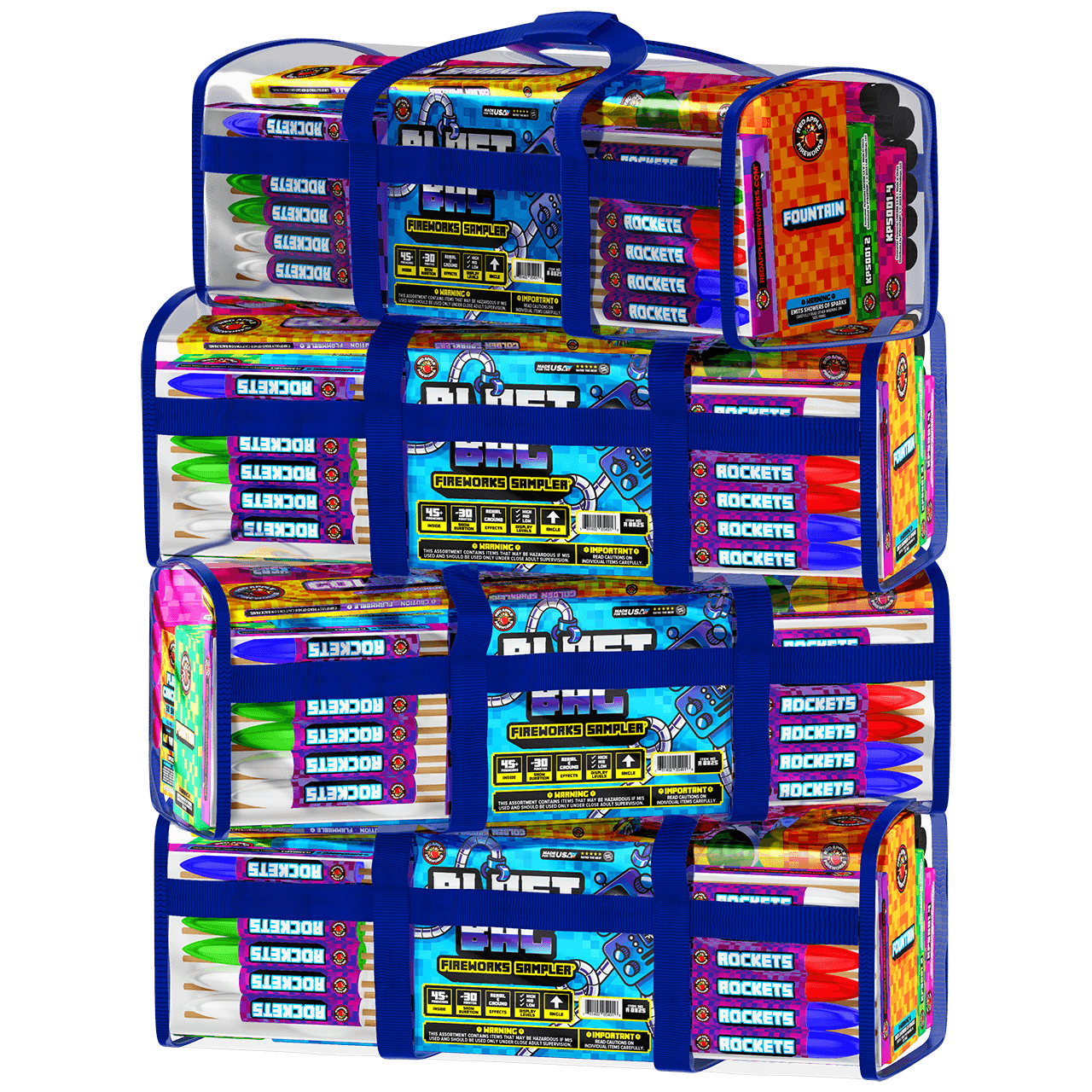 Buy Blast Bag Fireworks Samplers® Online – Red Apple® Fireworks