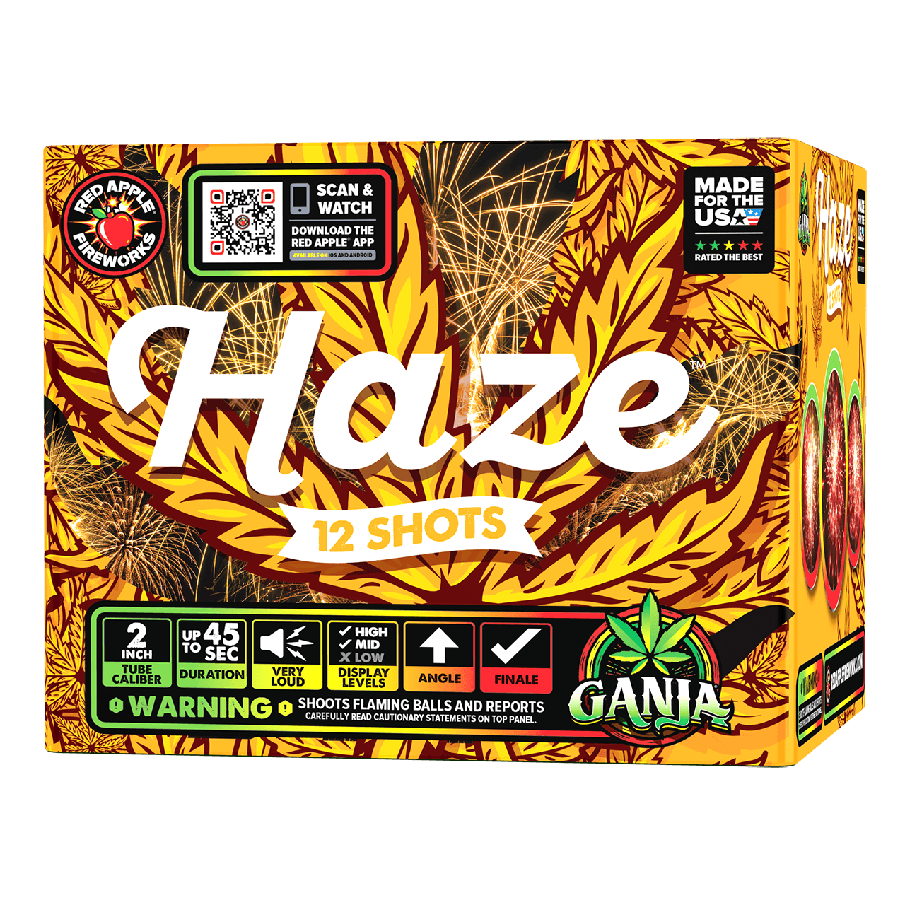 Buy Kush® Case 48-Shots Shell Finale Set® Fireworks Online – Red Apple ...