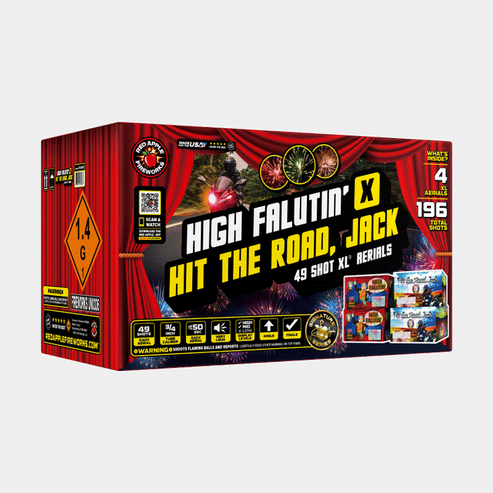 Buy Hit The Road Jack X High Falutin XL® Aerial Fireworks Online