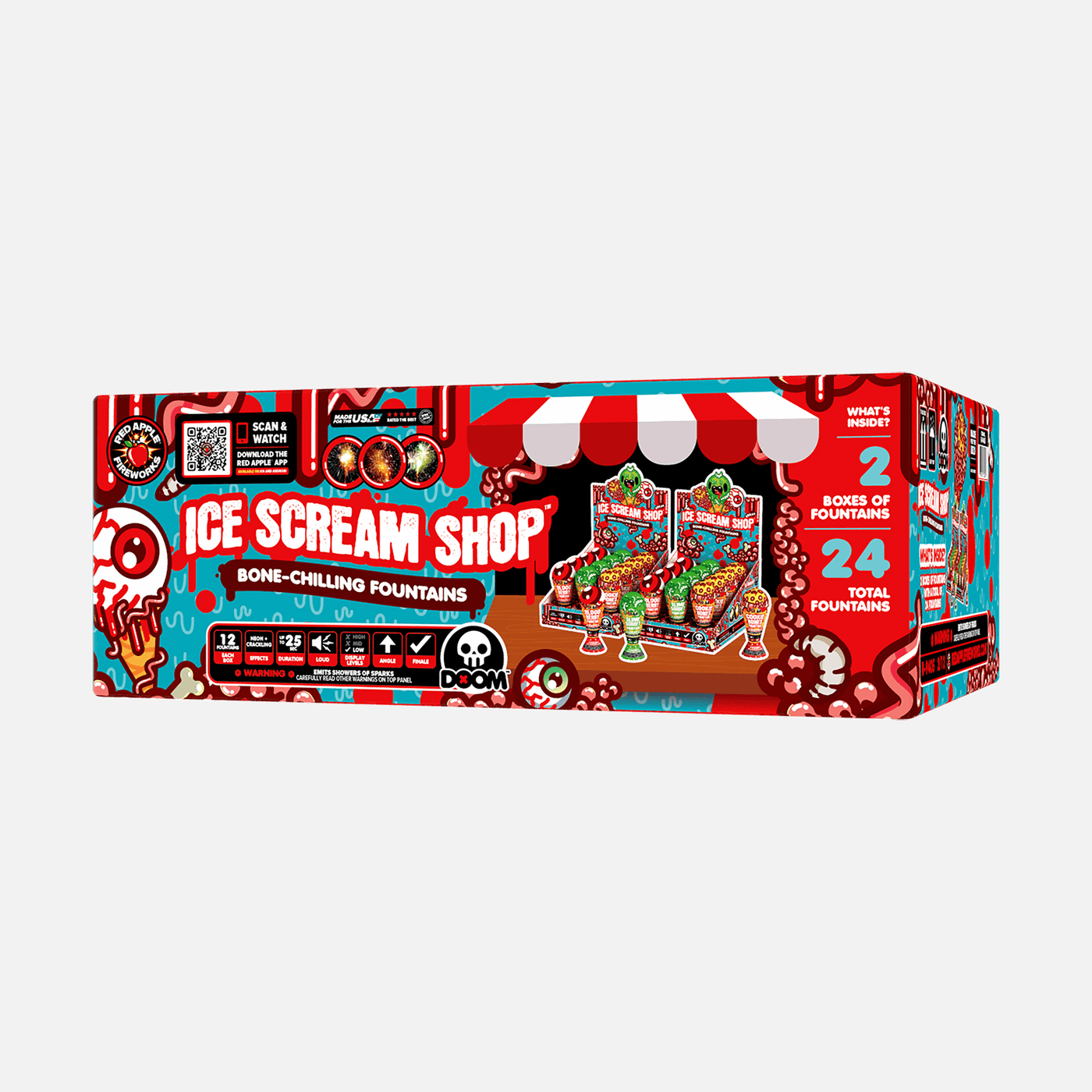 Buy Ice-Scream Shop™ Fountain Sampler® Fireworks Online