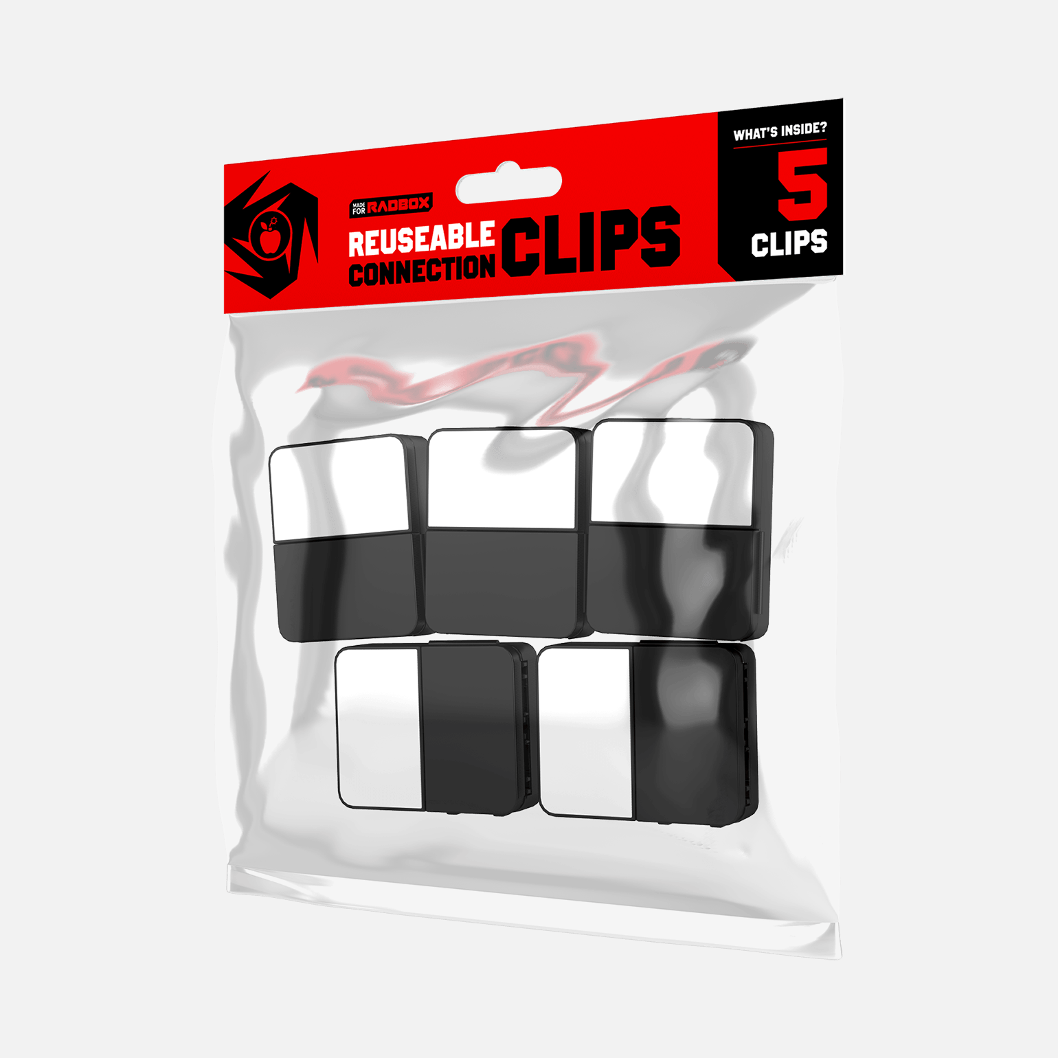 Radbox Connection Clips Pack of 5