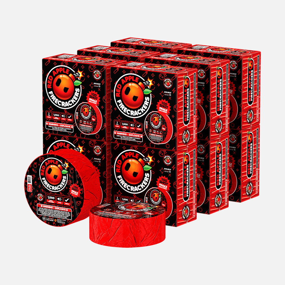 Shop Red Apple® Bombs 1,000 Roll Flash Crackers with Finale