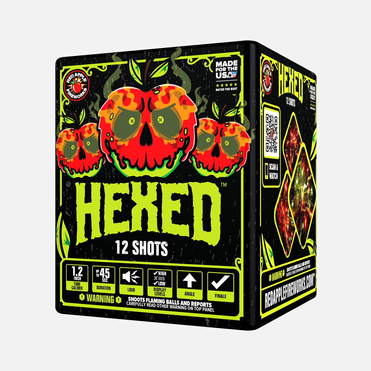 Hexed 48-Shot Standard Aerial Finale Set