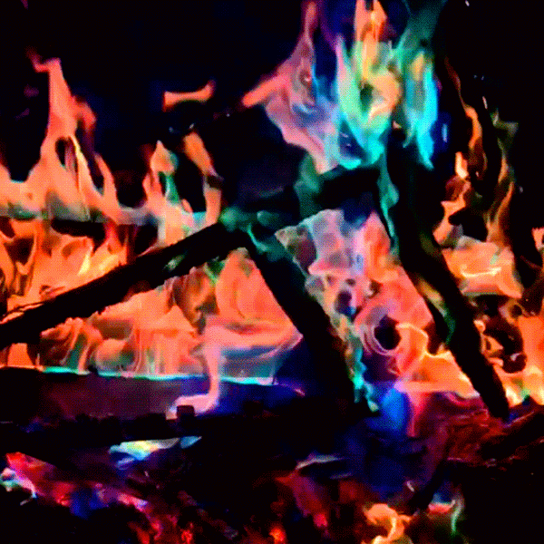 Buy Unique Fireworks - Neon Fire™ Color-Changing Campfire Powder Online