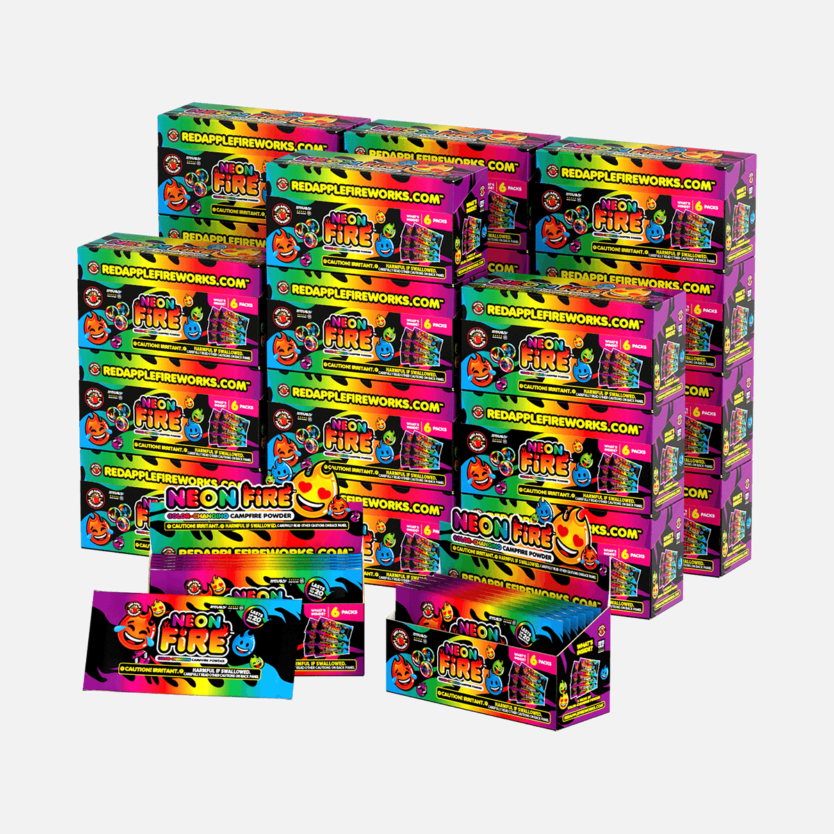 Neon Fire Color Changing Campfire Powder