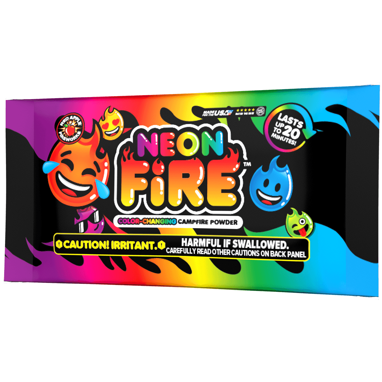 Buy Unique Fireworks - Neon Fire™ Color-Changing Campfire Powder Online ...
