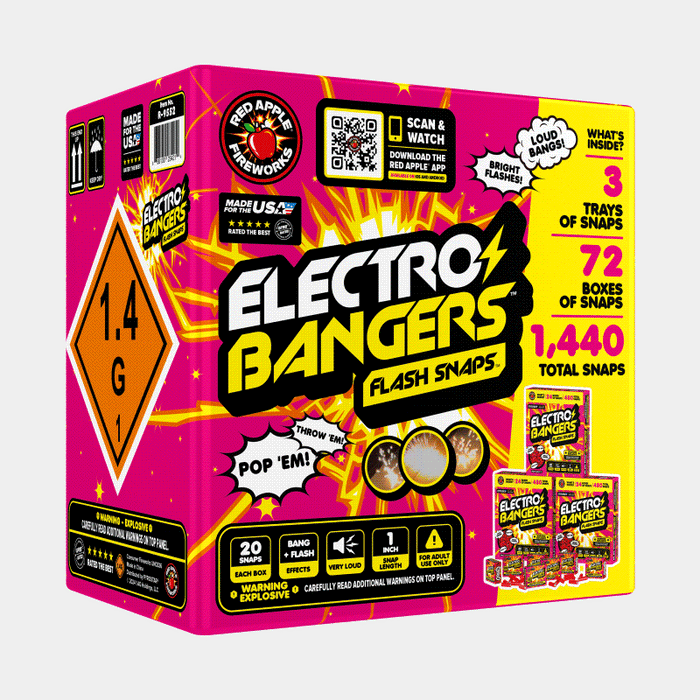 Buy Electro Bangers™ Flash Snap Fireworks Online