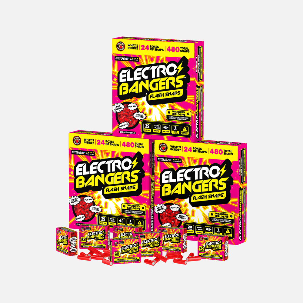Buy Electro Bangers™ Flash Snap Fireworks Online