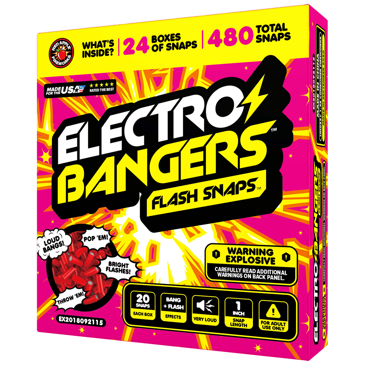 Shop Electro Bangers™ Flash Snaps Online – Red Apple® Fireworks
