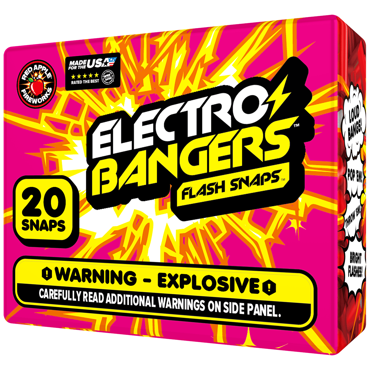 Buy Electro Bangers™ Flash Snap Fireworks Online – Red Apple® Fireworks