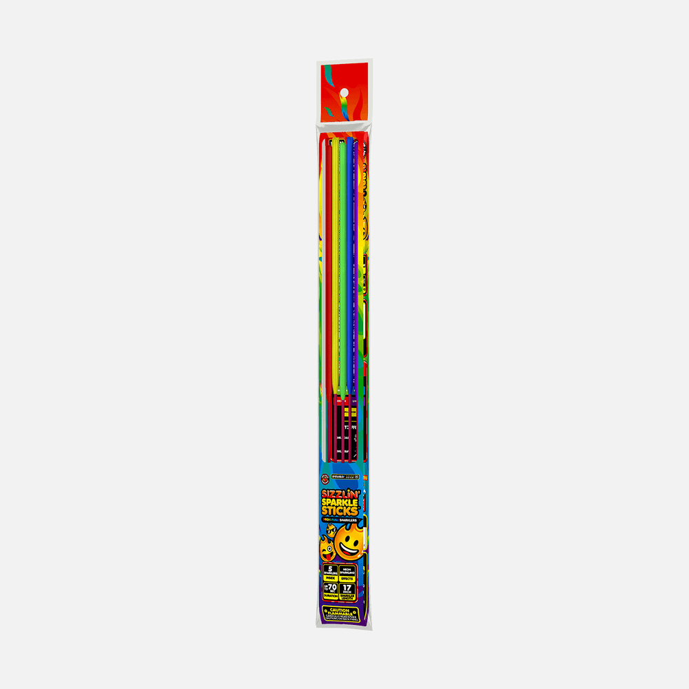 Buy Sizzlin' Sparkle Sticks™ Fuse Sparkler Fireworks Online