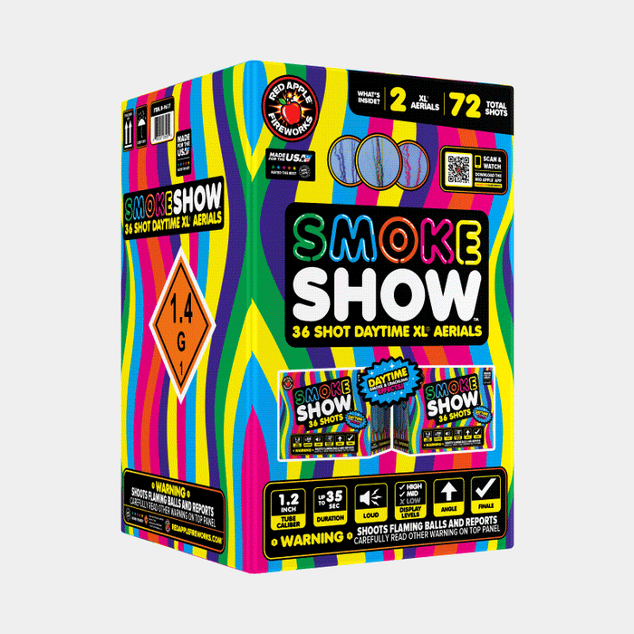 Buy Smokeshow™ 36 Shot Daytime XL® Aerial Fireworks Online