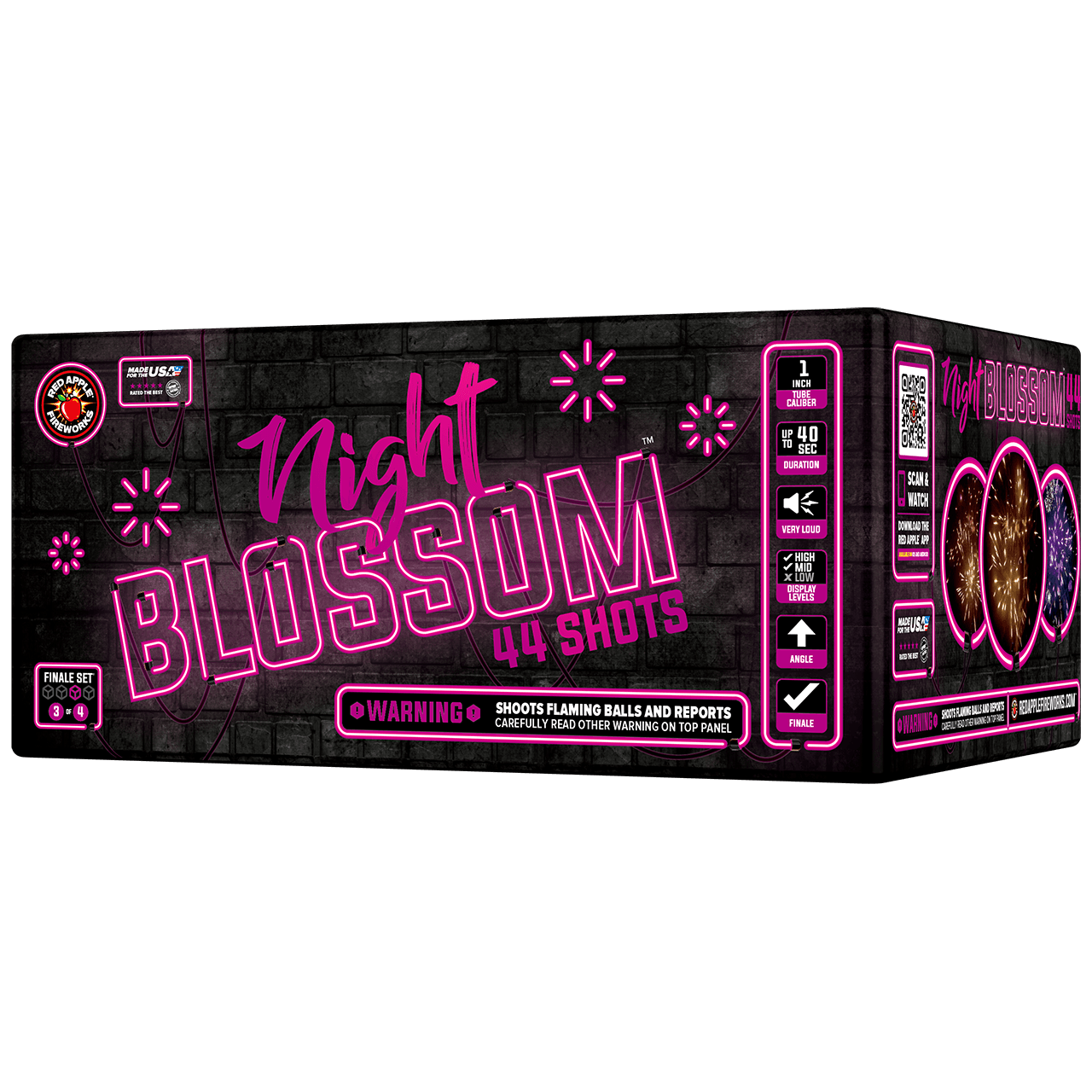 Buy Night Blossom™ 176 Shot XL® Aerial Finale Set® Fireworks Online ...