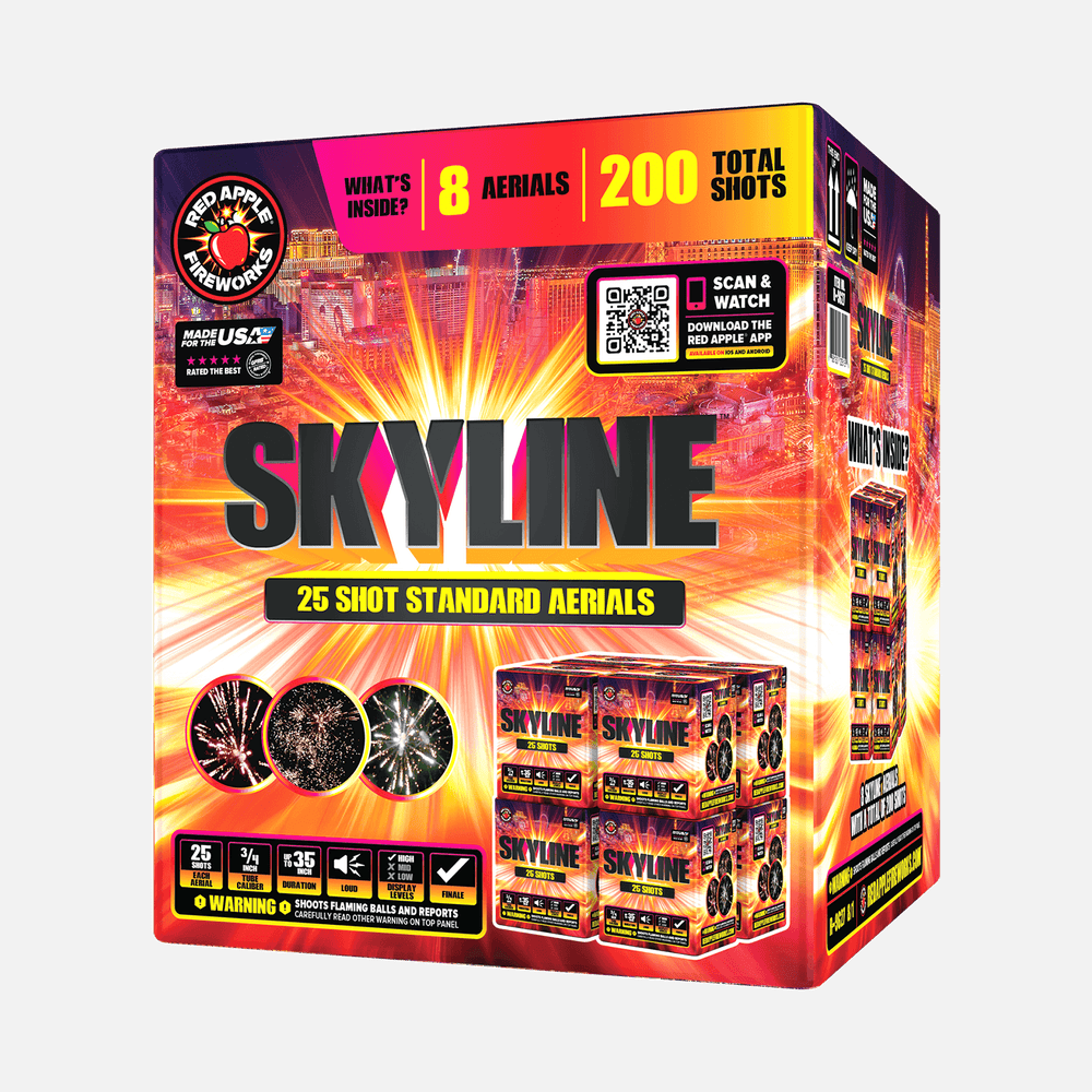Buy Shop Skyline® 25 Shot Standard Aerial Fireworks Online