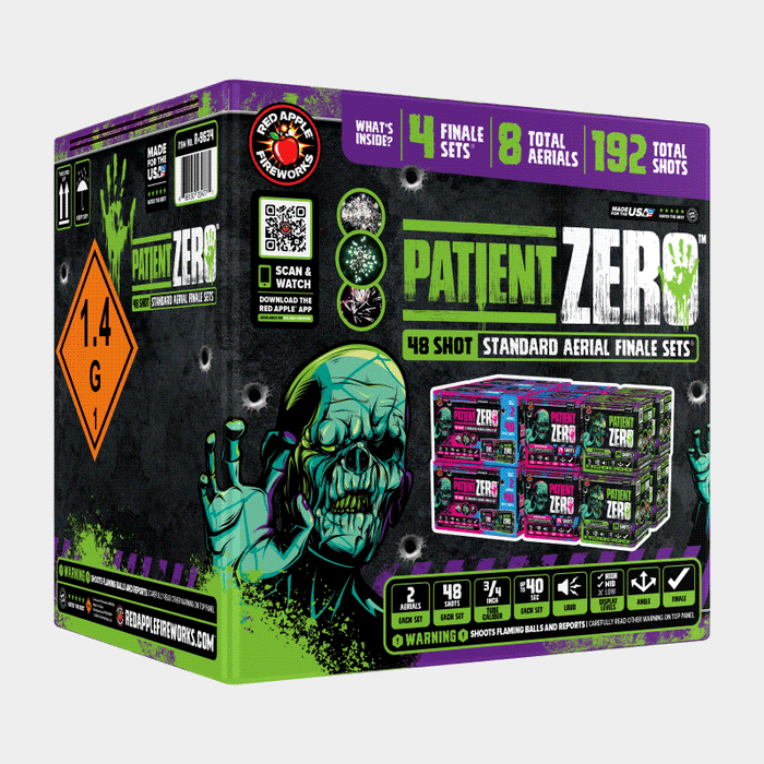Patient Zero 48 Shots Standard Aerial Finale Set