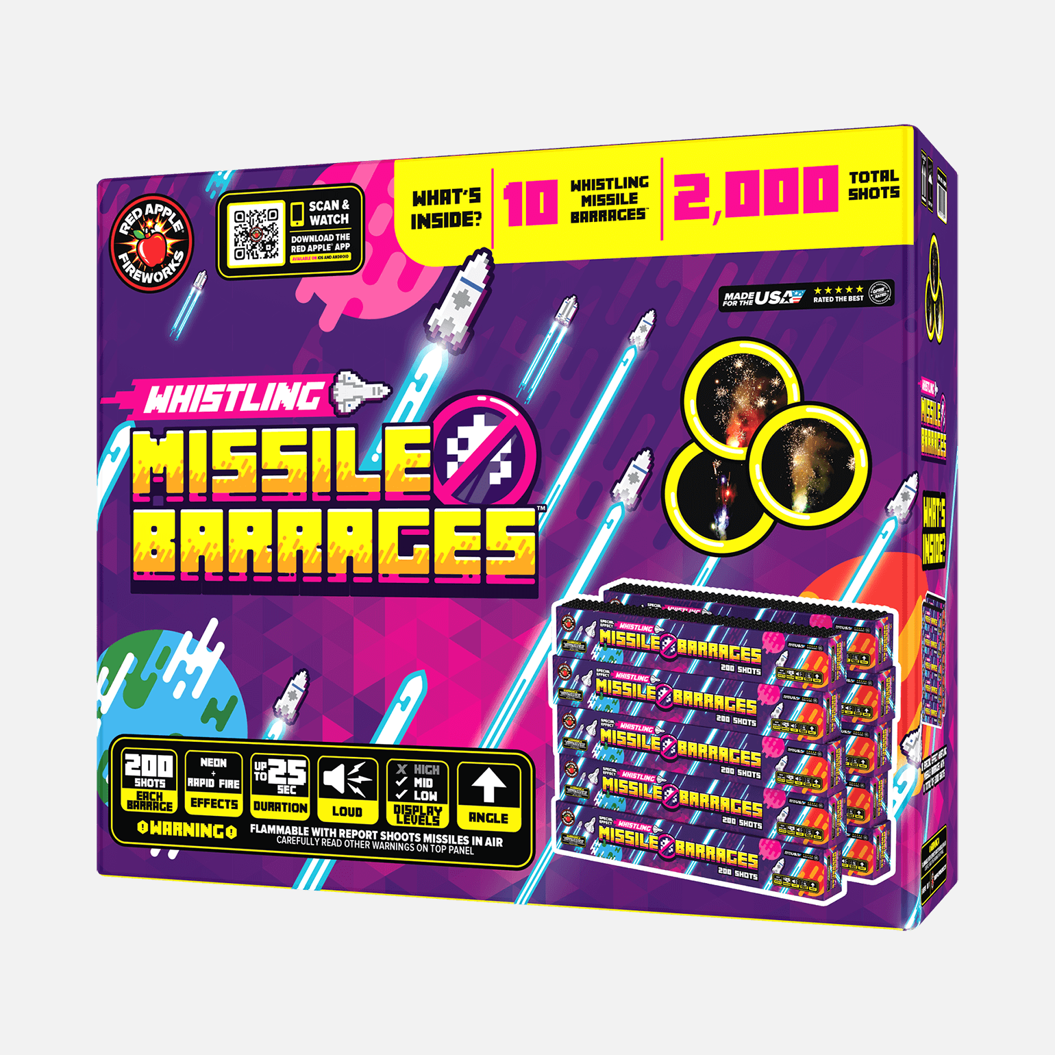 200-Shot Special Effect Missile Barrage