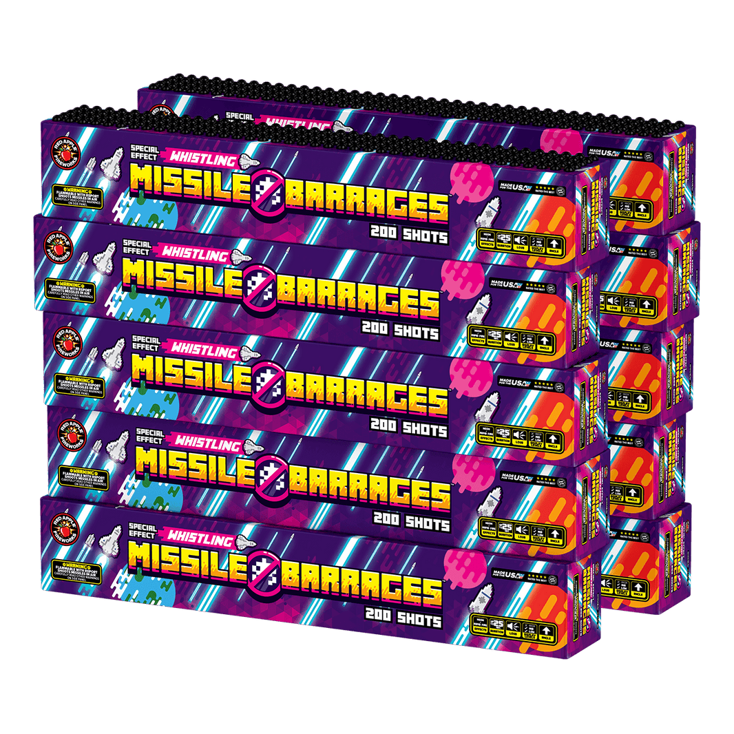 Firework Missiles - Buy Online Today! – Red Apple® Fireworks